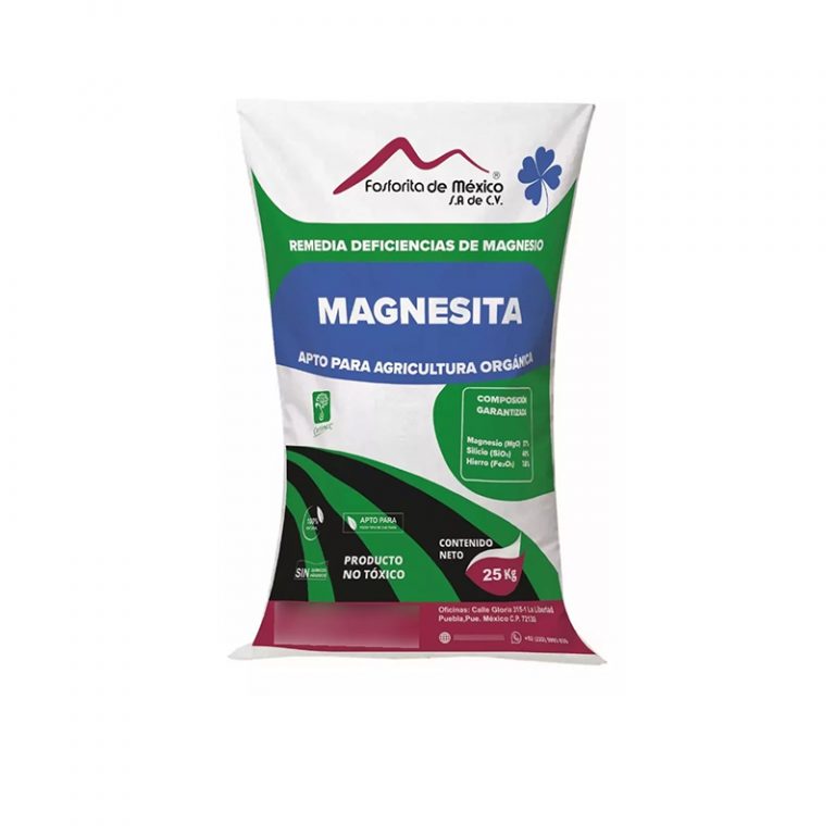 Magnesita 25kg – Fosforita de México